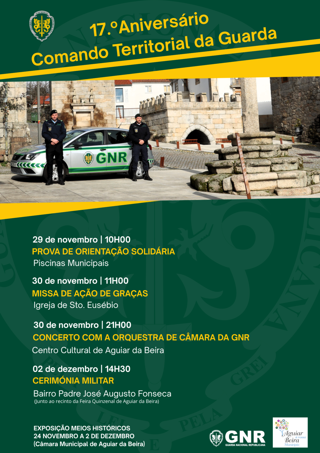 Dia da Unidade GNR | Aguiar da Beira - Visit Viseu Dão Lafões